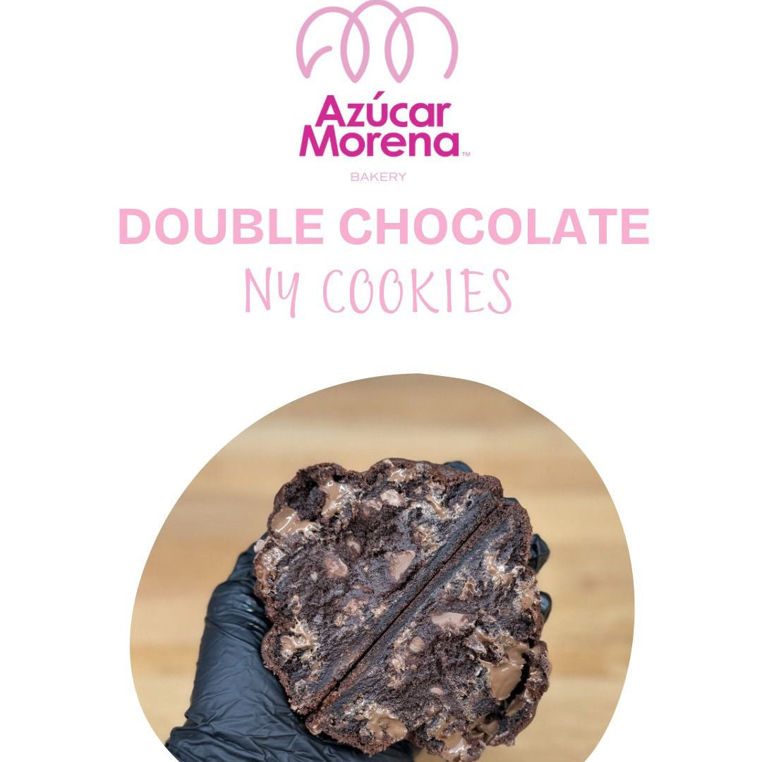 Recetario Digital Double Chocolate NY Cookies | Azucar Morena Bakery