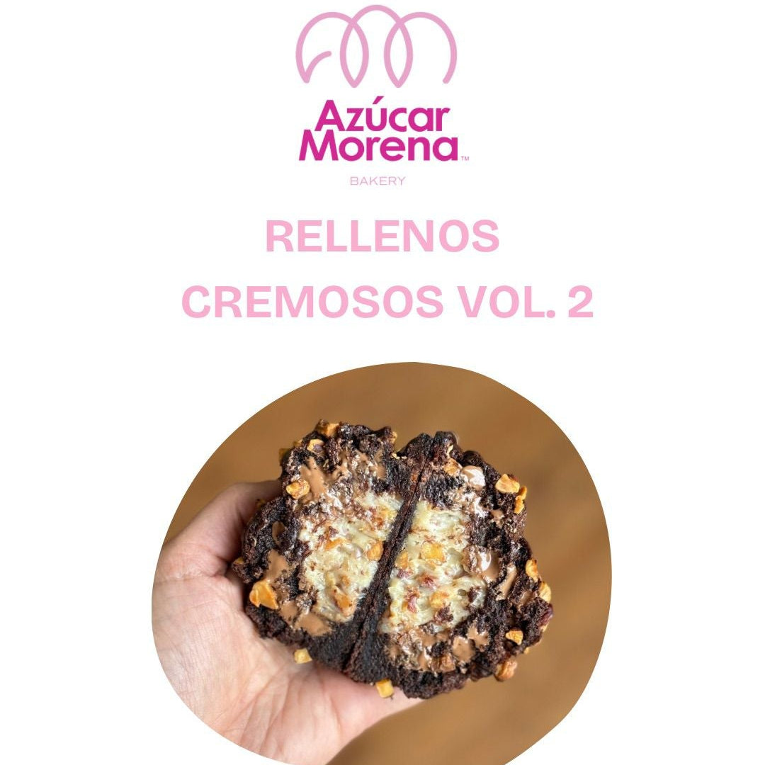 Recetario Digital: Rellenos Cremosos Vol.2 | Azucar Morena Bakery
